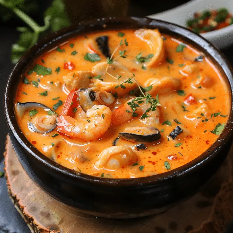 Crema de Mariscos - Foodmacronutrient