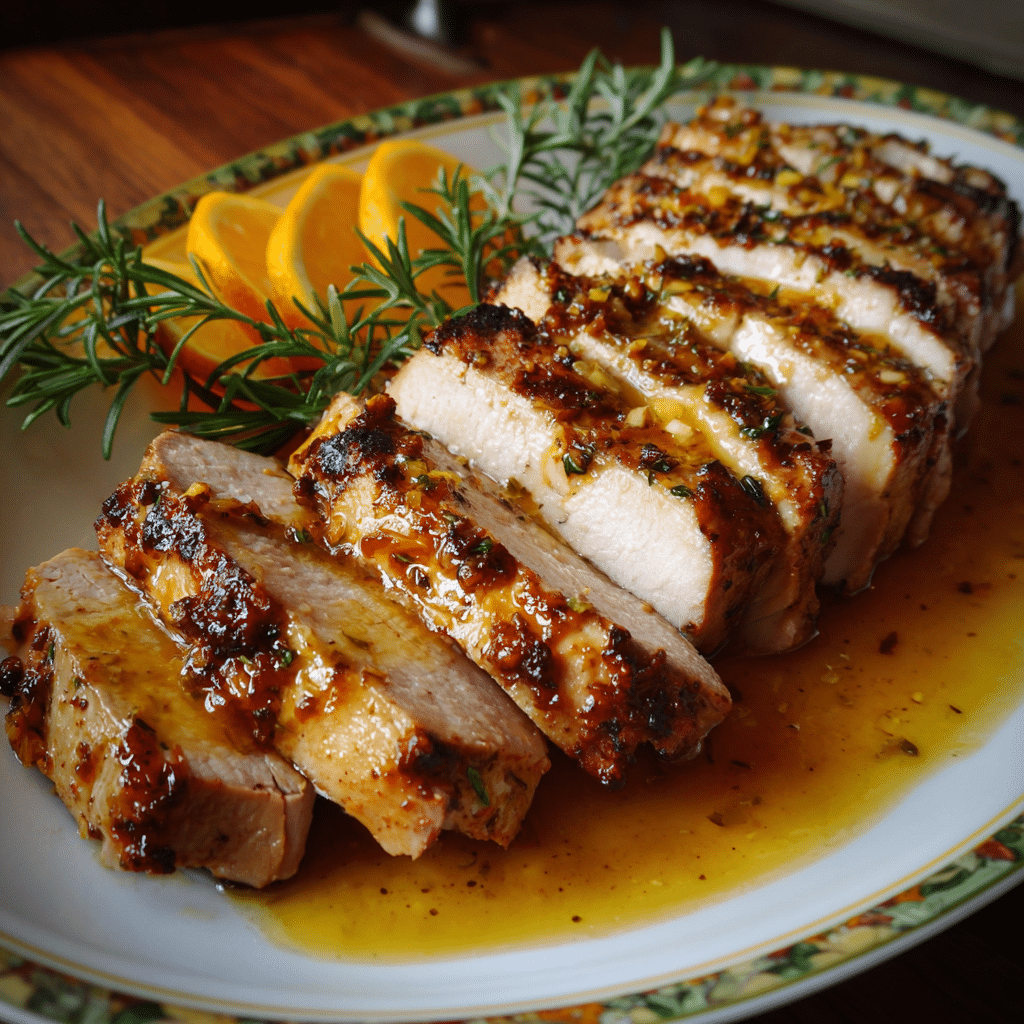 Lomo de Cerdo en Salsa de Naranja y Romero: La Receta Elegante para una ...
