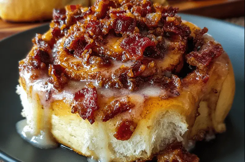 Rollos de Canela con Tocino y Arce - Foodmacronutrient